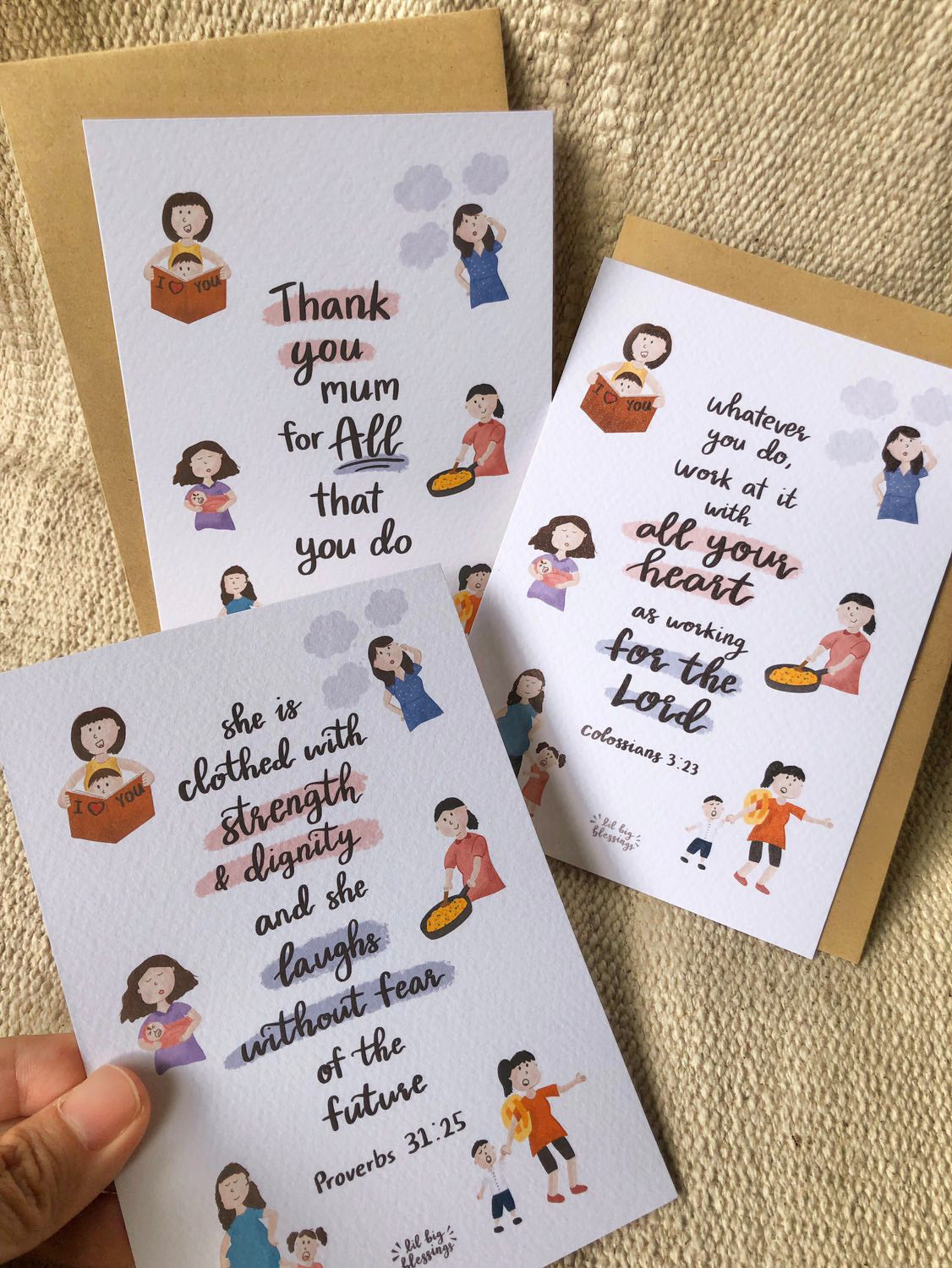 [Gift Set Add-On] Encouragement Card for Mama – hello little chompers